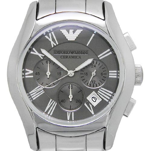 - 품절 EMPORIO ARMANI Titanium Ceramic Chronograph Quartz 남성용 42mm AR1465